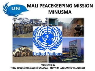 Mali peacekeeping mission | PPTX