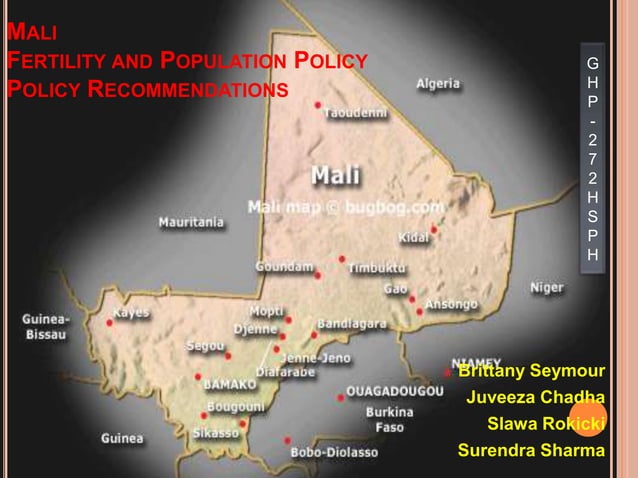 Mali Population Policies | PPTX