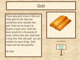 Mali virtual museum_final | PPTX