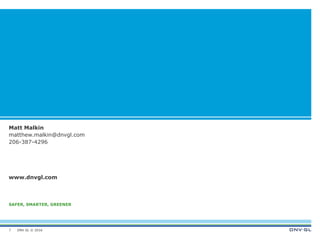 Malkin Panel: Blade Root Cause Analysis Processes and Inspection ...