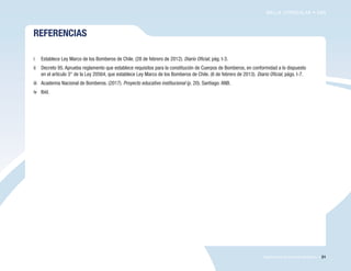 Carrera - Malla Curricular de Bomberos de Chile | PDF