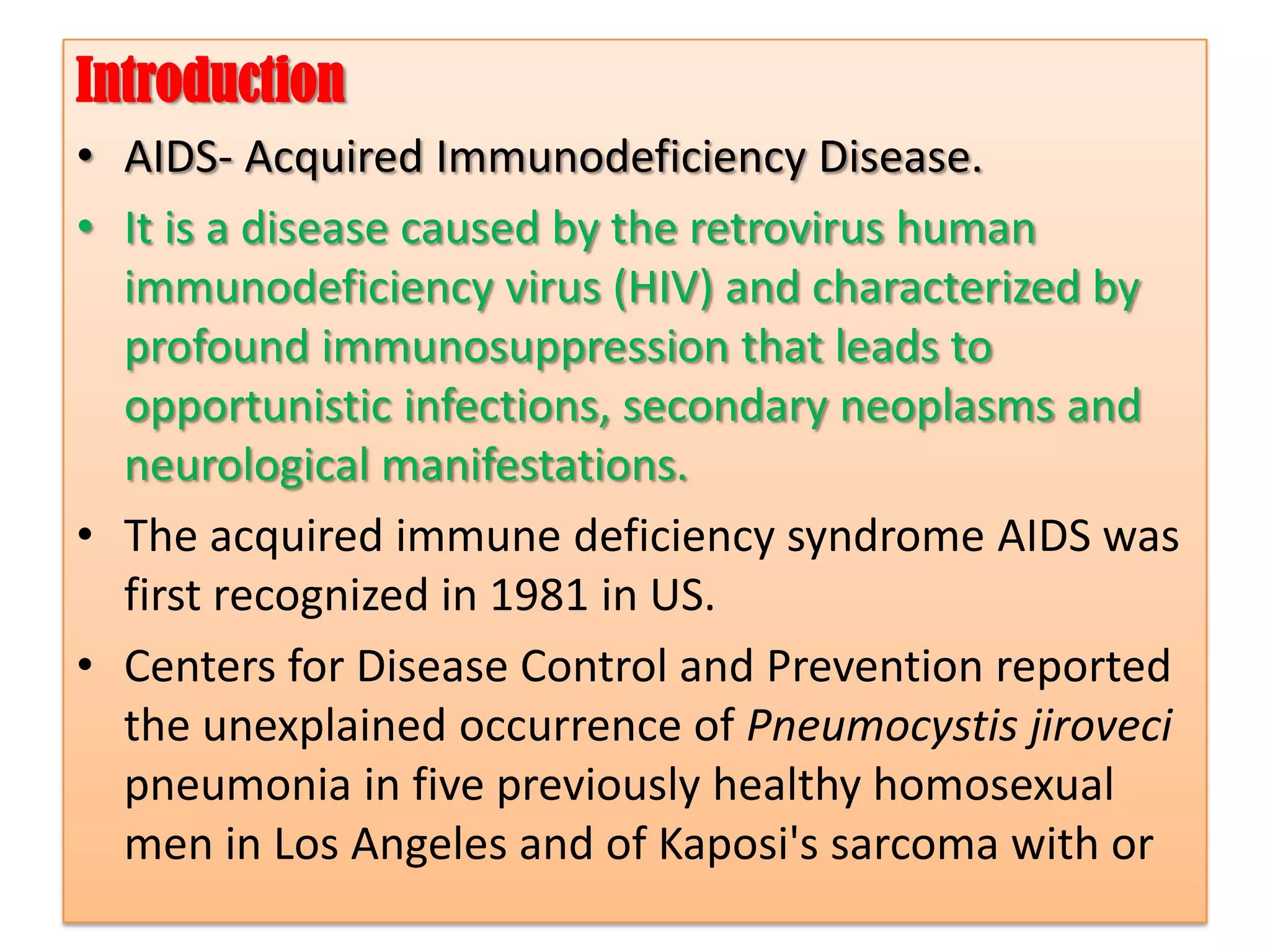 AIDS | PPT
