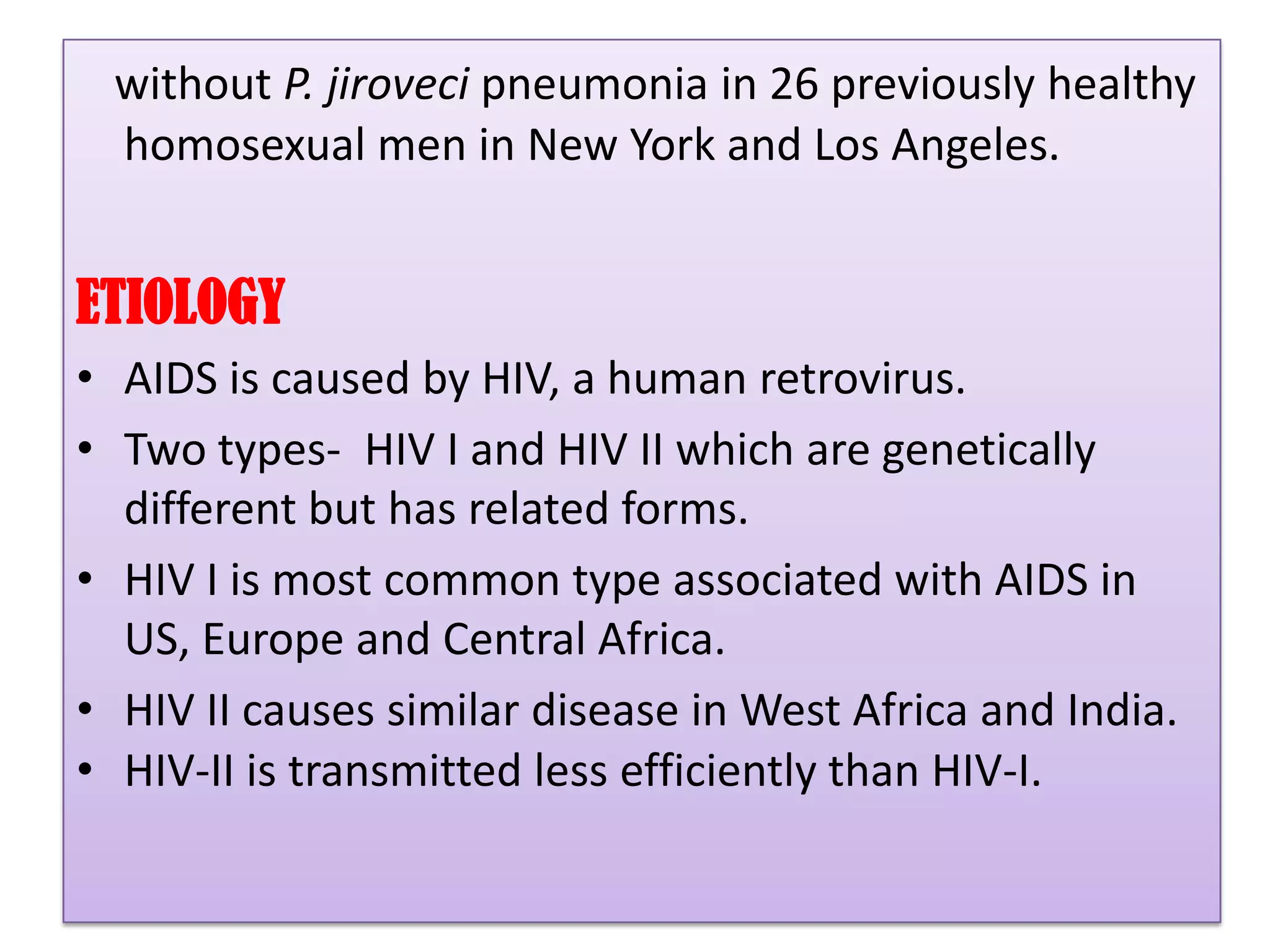AIDS | PPT