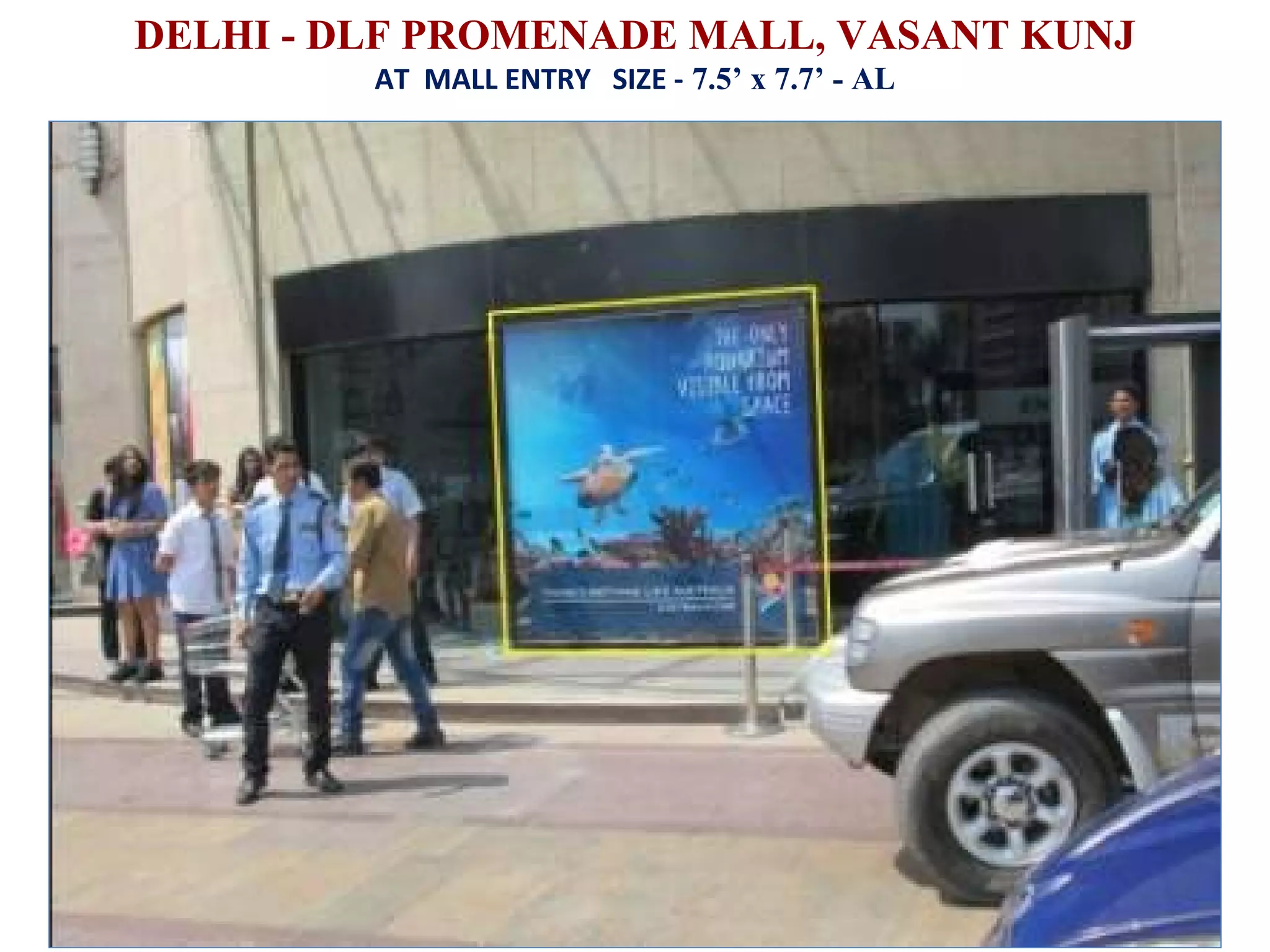 Mall branding in Delhi DLF Promenade Mall | PPT