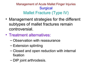 Mallet finger | PPT