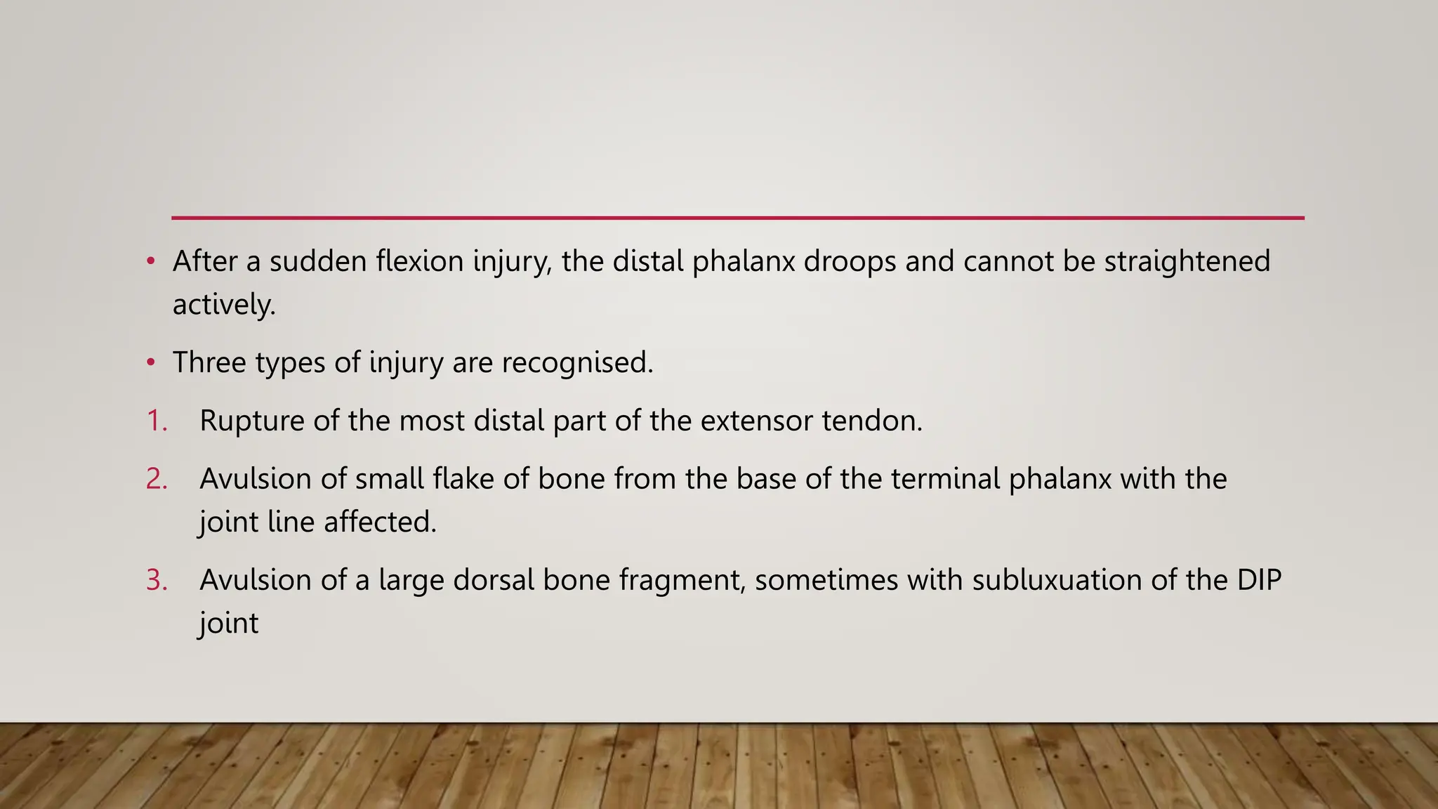 MALLET FINGER TREATMENT & PHYSIOTHERAPY MANAGEMENT | PPTX