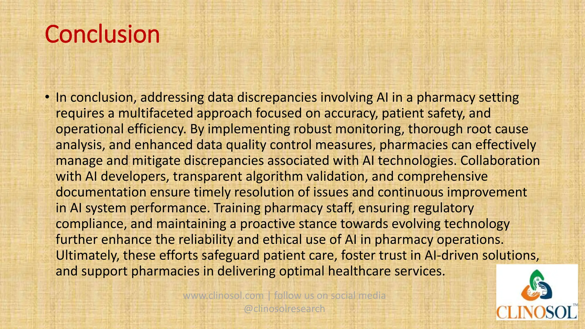 Enhancing Data Discrepancy Resolution with AI-Driven Chatbots | PPT