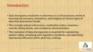 Enhancing Data Discrepancy Resolution with AI-Driven Chatbots | PPT