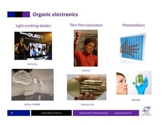 Interfacing with the brain using organic electronics. | PPT
