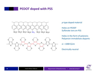 Interfacing with the brain using organic electronics. | PPT