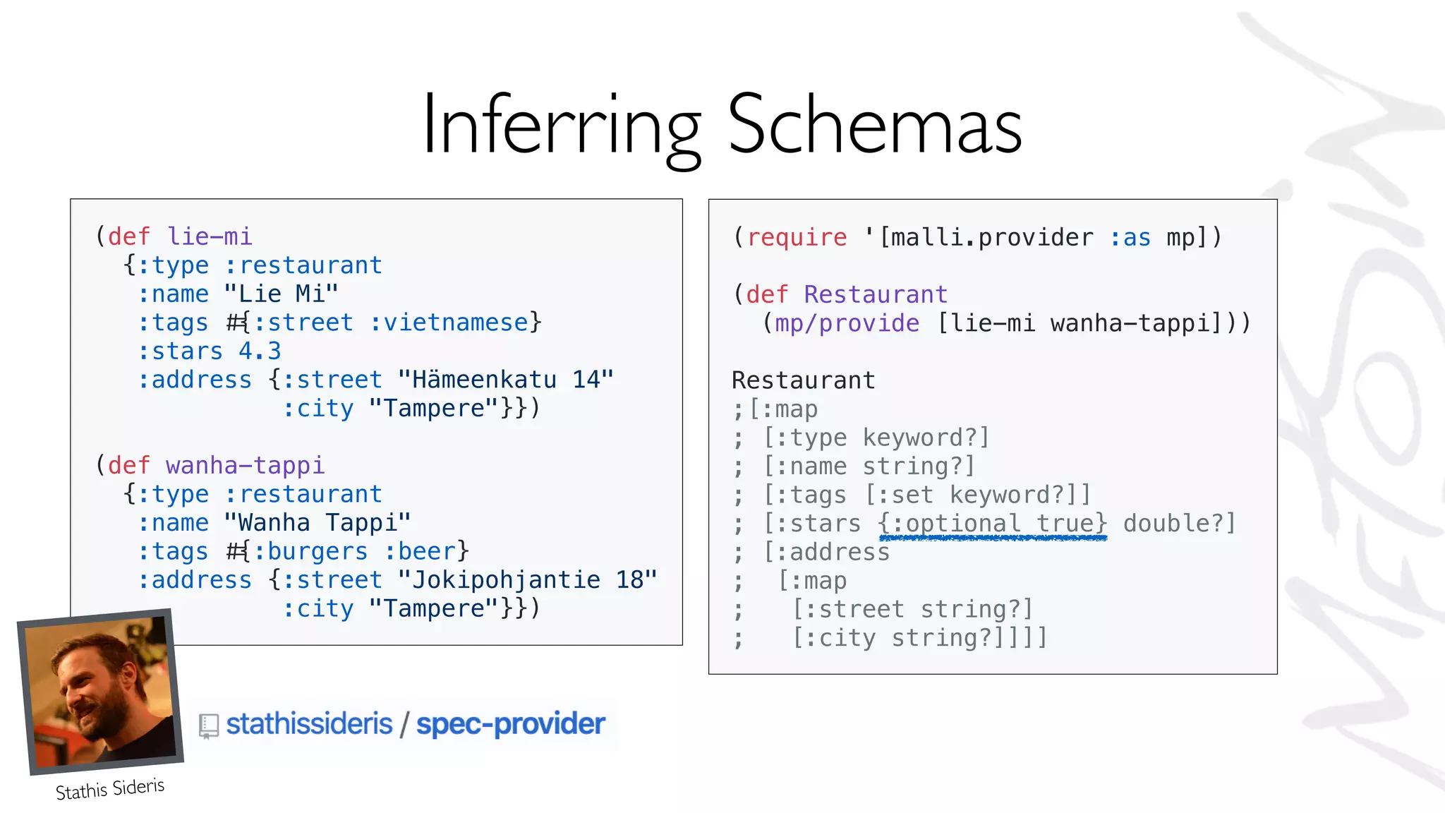 Malli: inside data-driven schemas | PPT