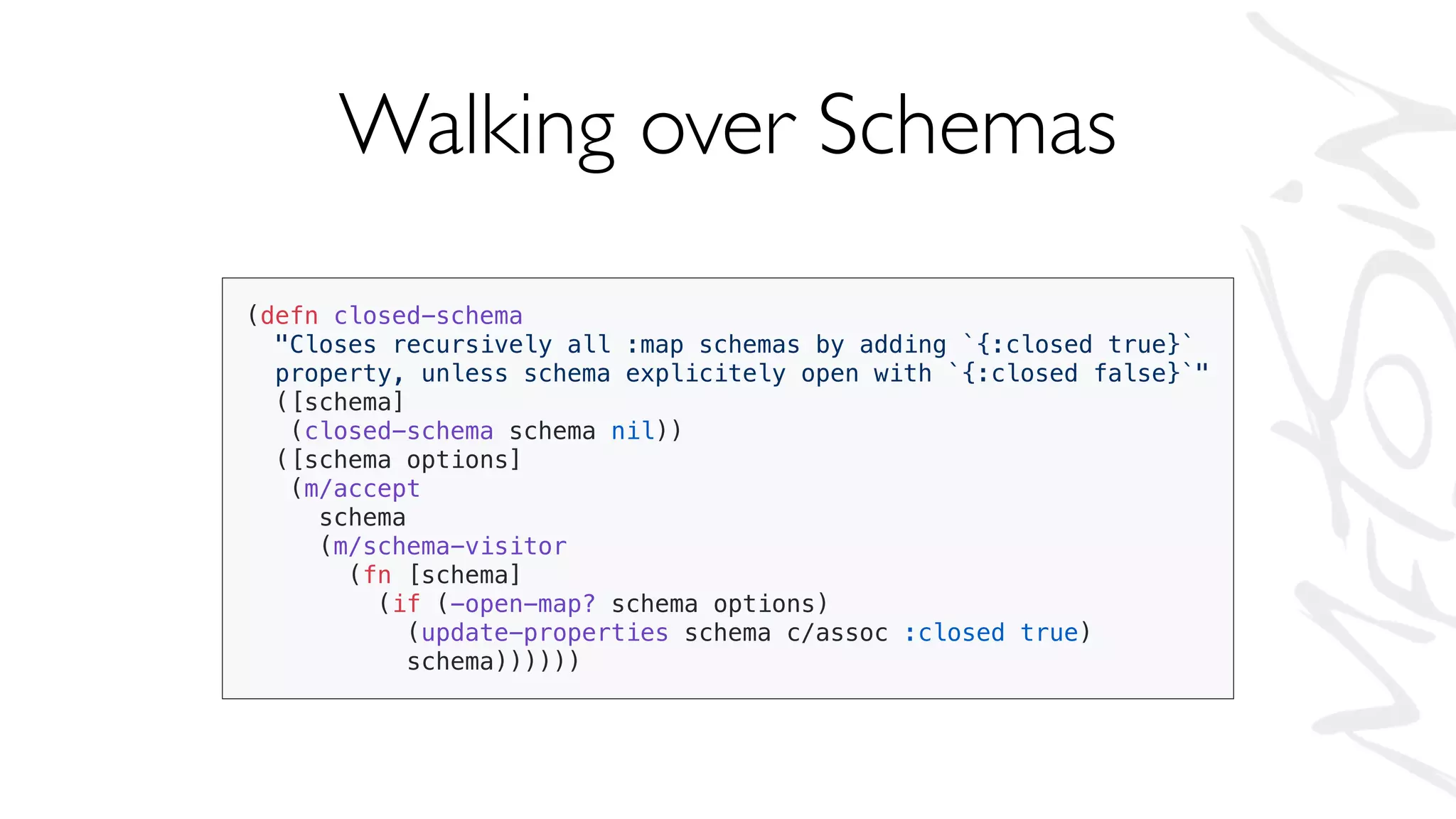 Malli: inside data-driven schemas | PPT