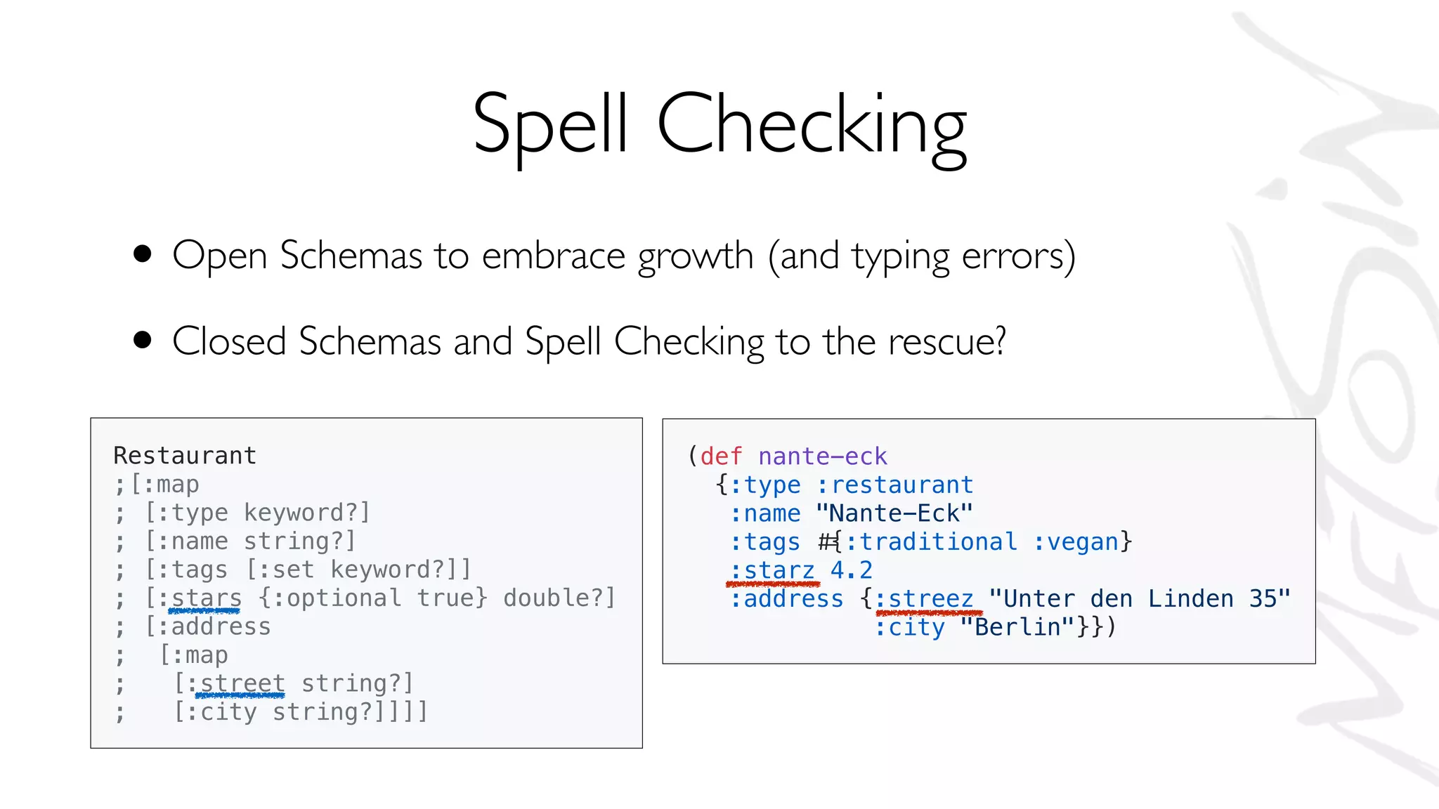 Malli: inside data-driven schemas | PPT