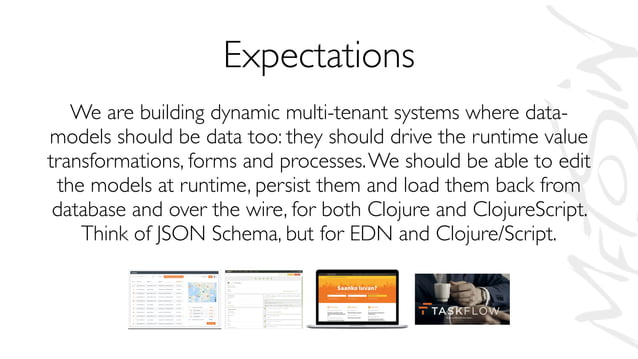 Malli: inside data-driven schemas | PPT