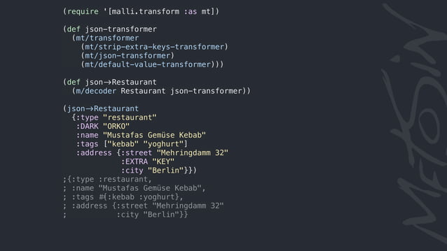 Malli: inside data-driven schemas | PPT