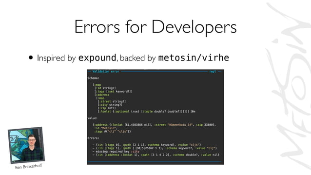 Malli: inside data-driven schemas | PPT