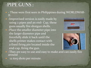 Improvised Firearms | PPTX