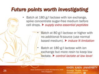 5th Asian Conference on Lactic Acid Bacteria | PPT