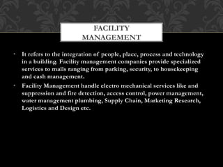 Mall management | PPTX