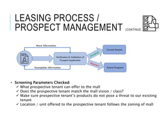 Mall management Process Overview | PPTX