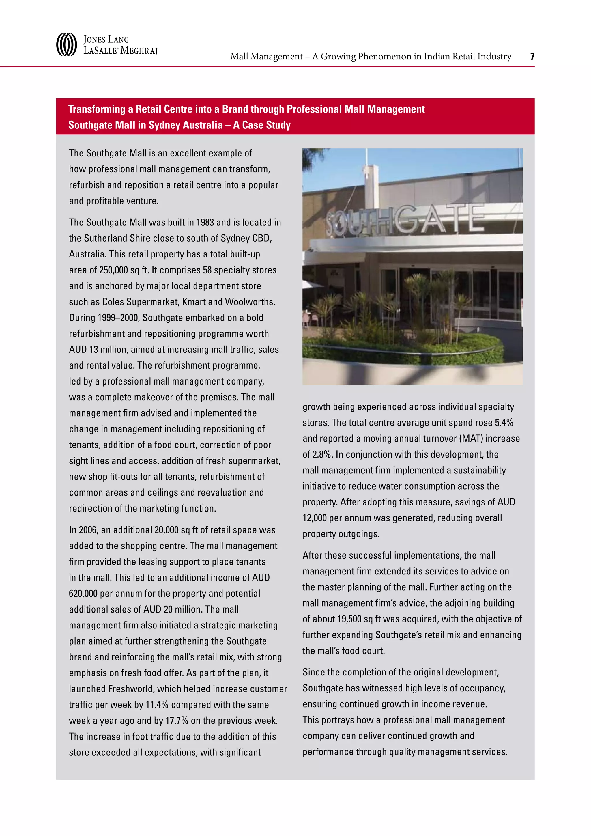 Mall Management | PDF