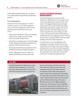 Mall Management | PDF