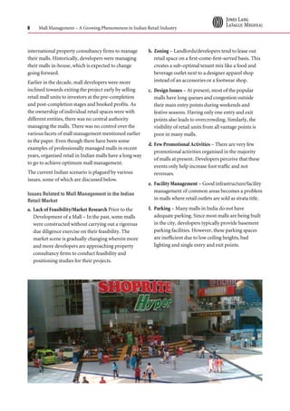 Mall Management | PDF
