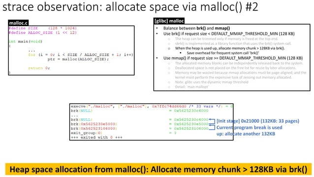 malloc & vmalloc in Linux | PDF