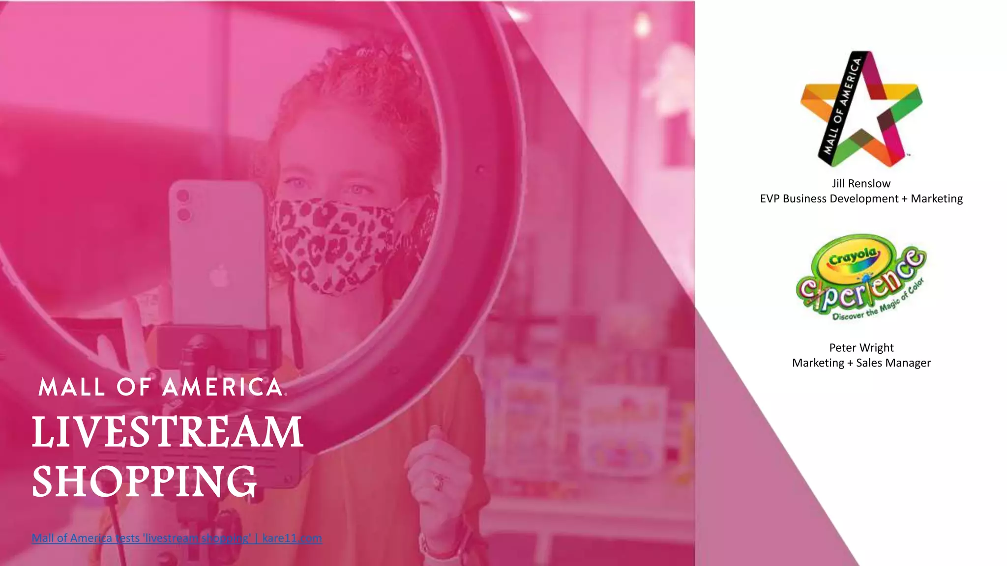 The Livestream Mall Crawl: Crayola and Mall of America Virtualize The ...