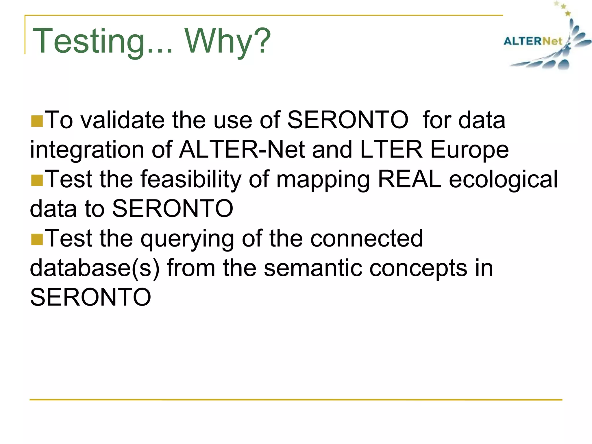 Semantic data integration proof of concept | PPT