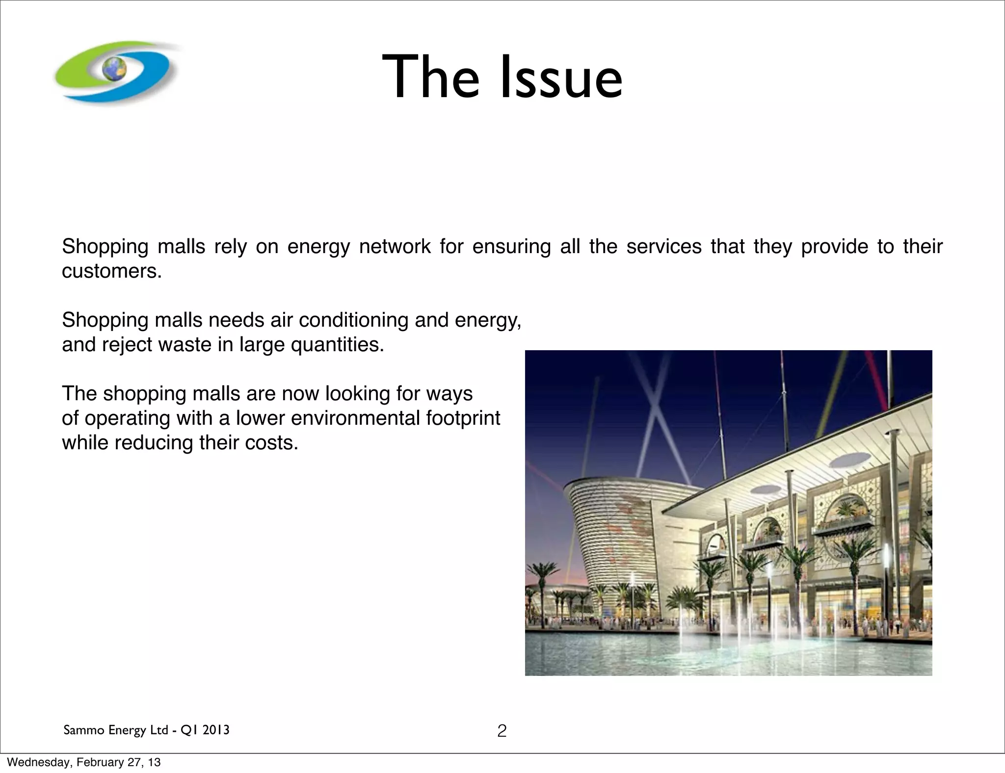 Shopping Mall Energy solution | PDF | Power and Energy Industry ...