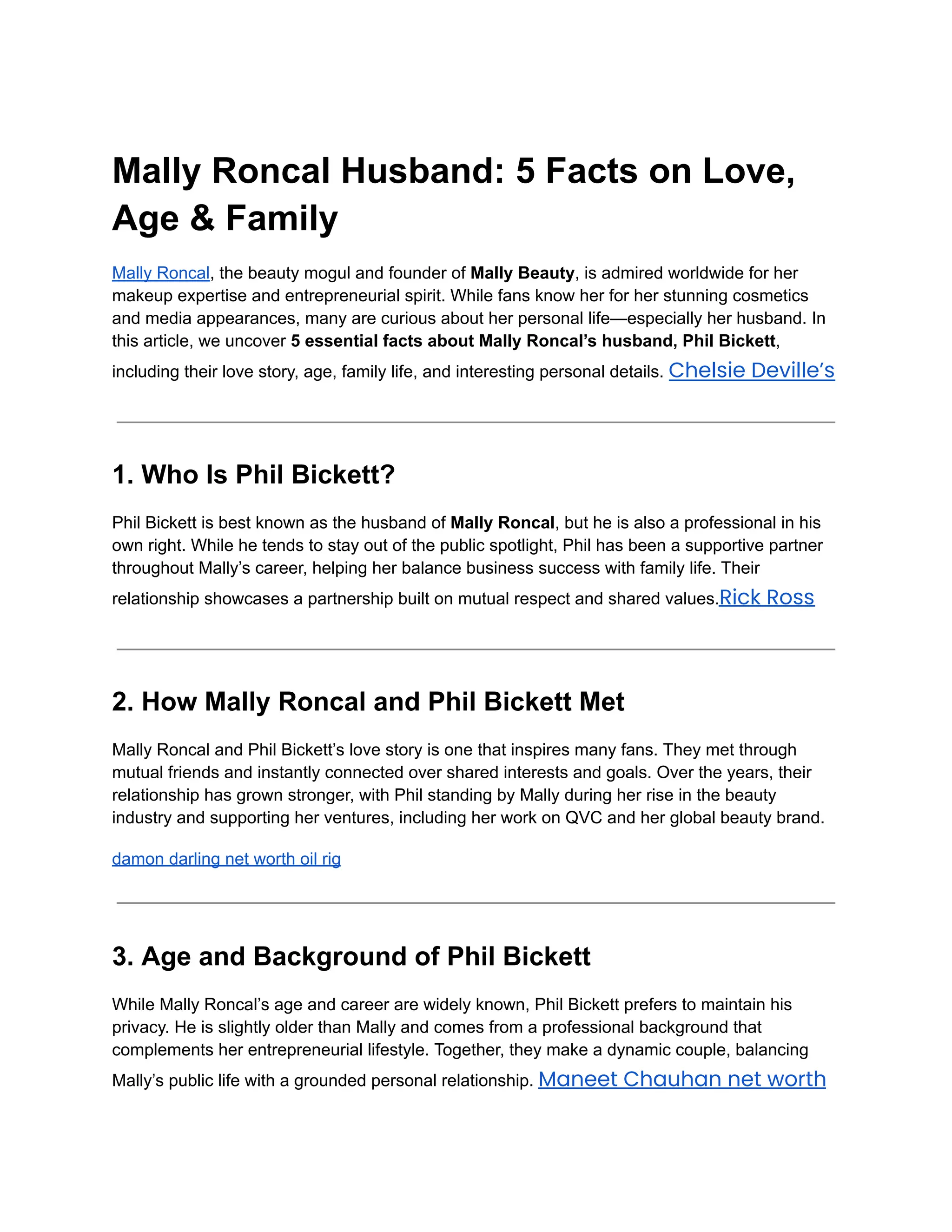 Mally Roncal Husband: 5 Facts Fans Want to Know | PDF