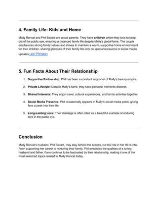 Mally Roncal Husband: 5 Facts Fans Want to Know | PDF