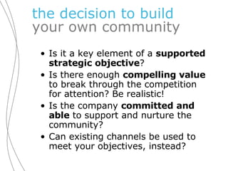 Forming a Community Strategy | PPT