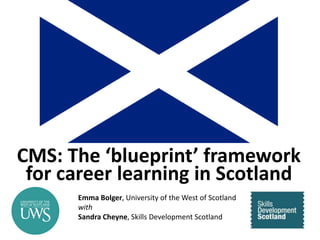 CMS: The blueprint framework for career learning in Scotland | PPTX