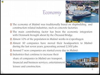 Sustainable Malmo, sweden | PPTX