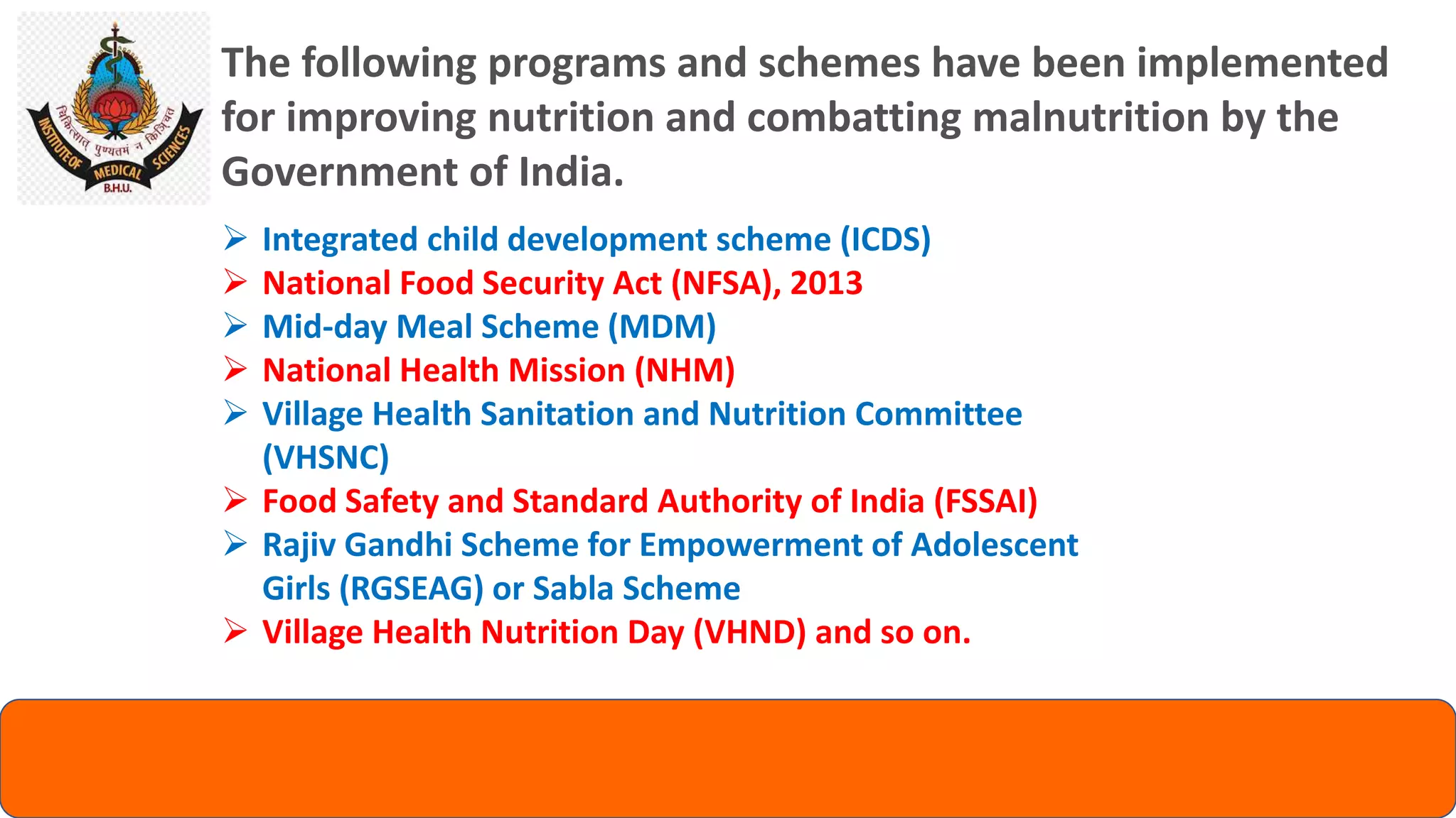 Malnutrition In Indian context | PPTX