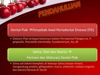 Malnutrisi dan penyakit periodontal | PPTX