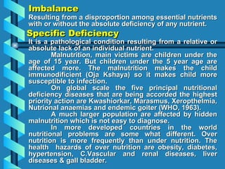 Malnutrition | PPT