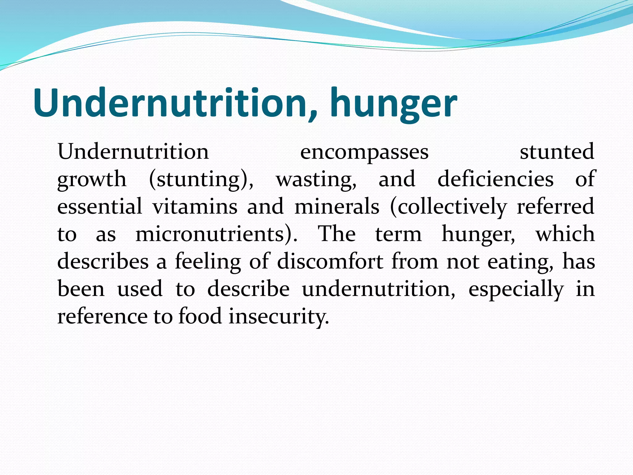 Malnutrition | PPTX
