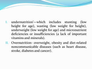 Malnutrition | PPTX