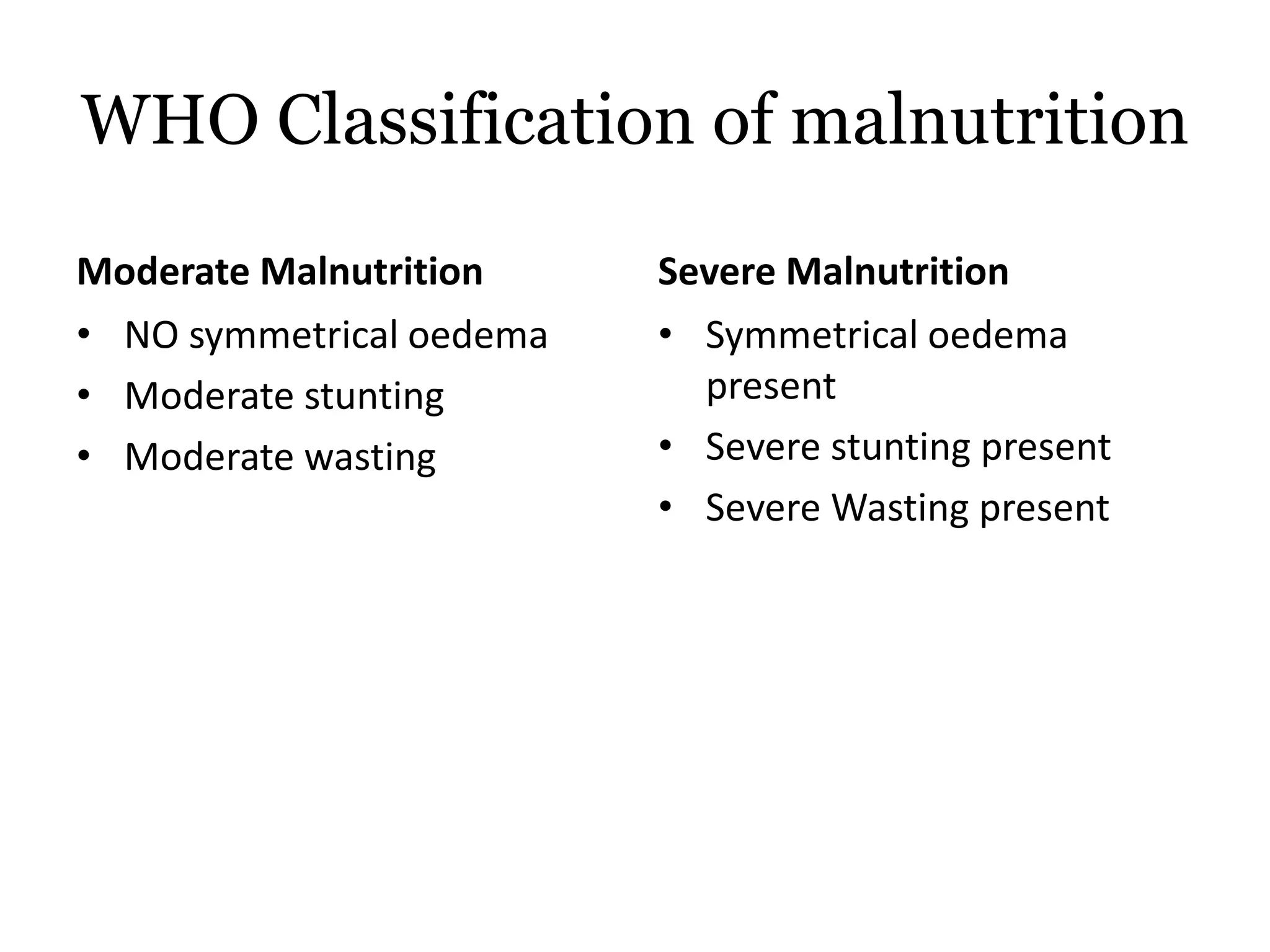 Malnutrition | PPTX