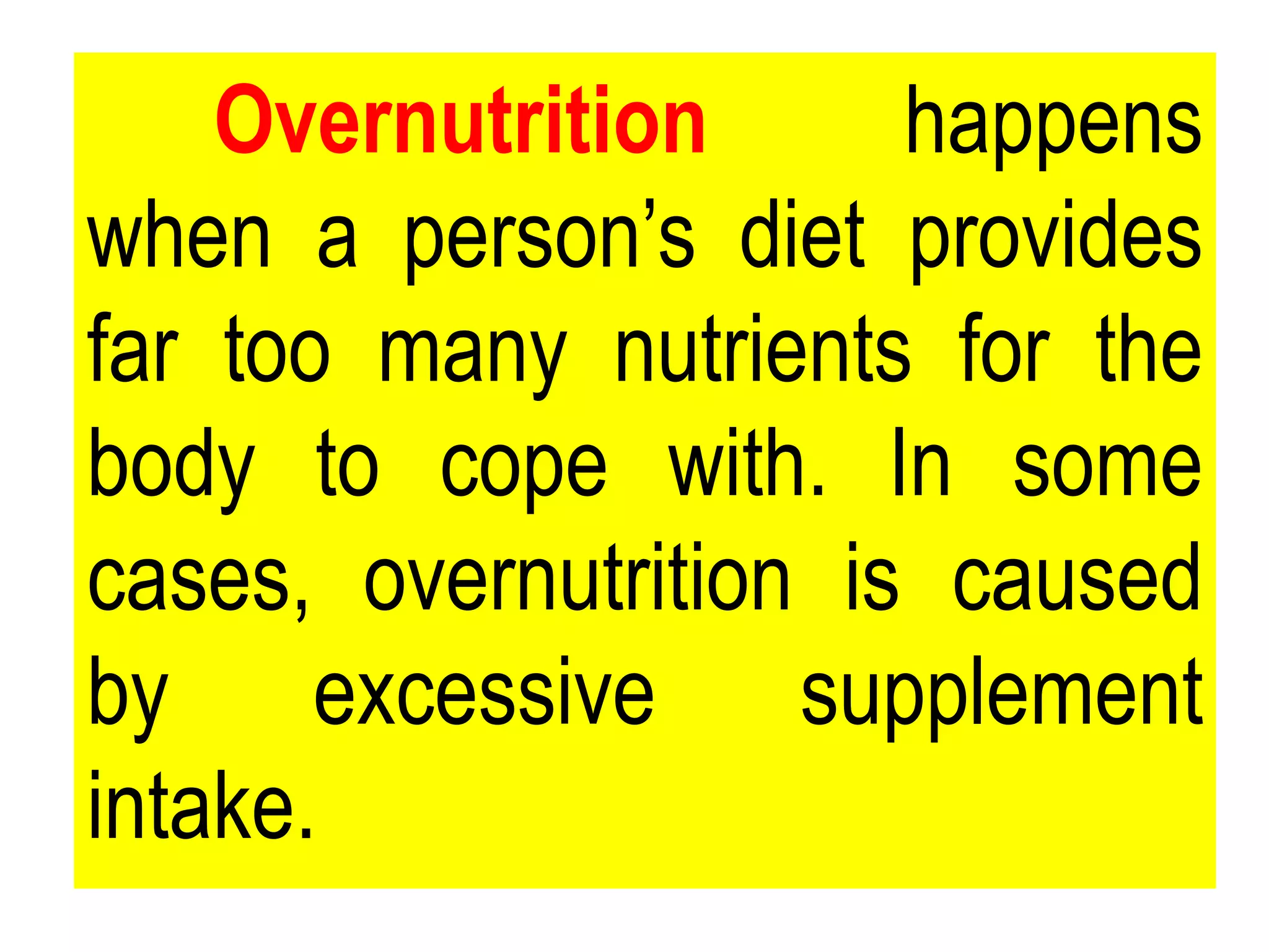 Malnutrition | PPTX