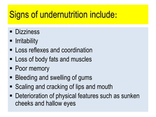 Malnutrition | PPTX