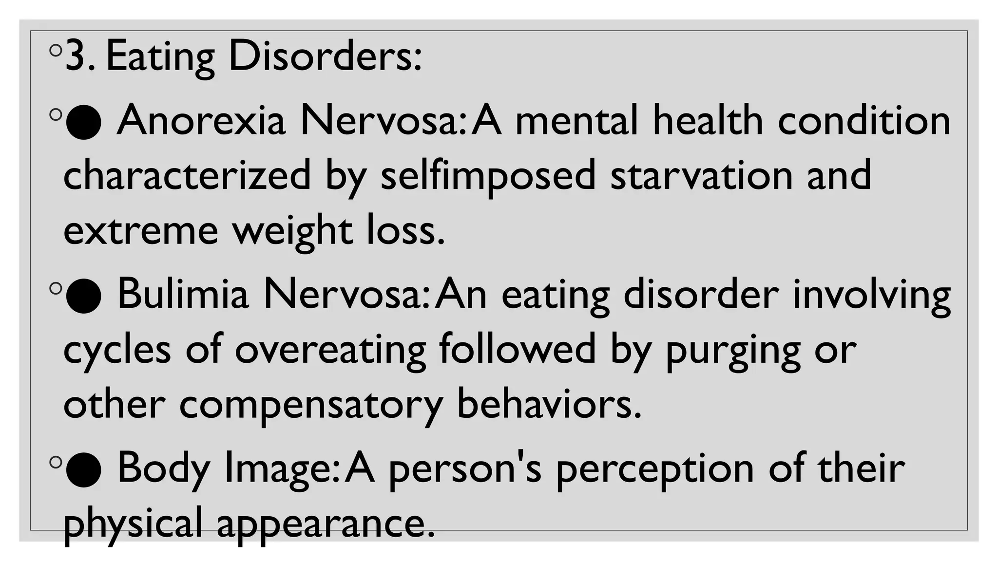 Malnutrition. Underweight, Overweight/obesity; Micronutrient ...
