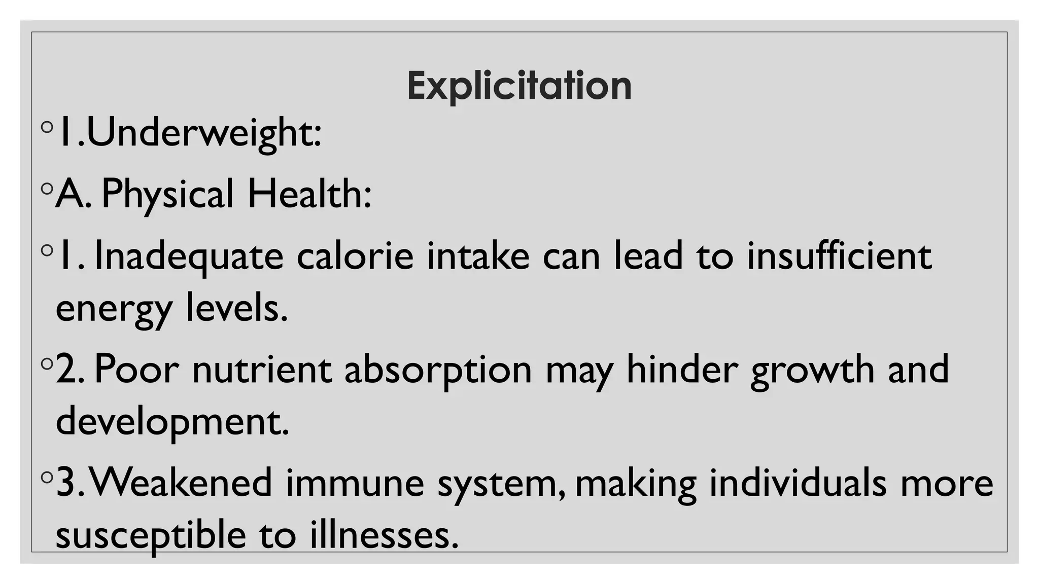 Malnutrition. Underweight, Overweight/obesity; Micronutrient ...