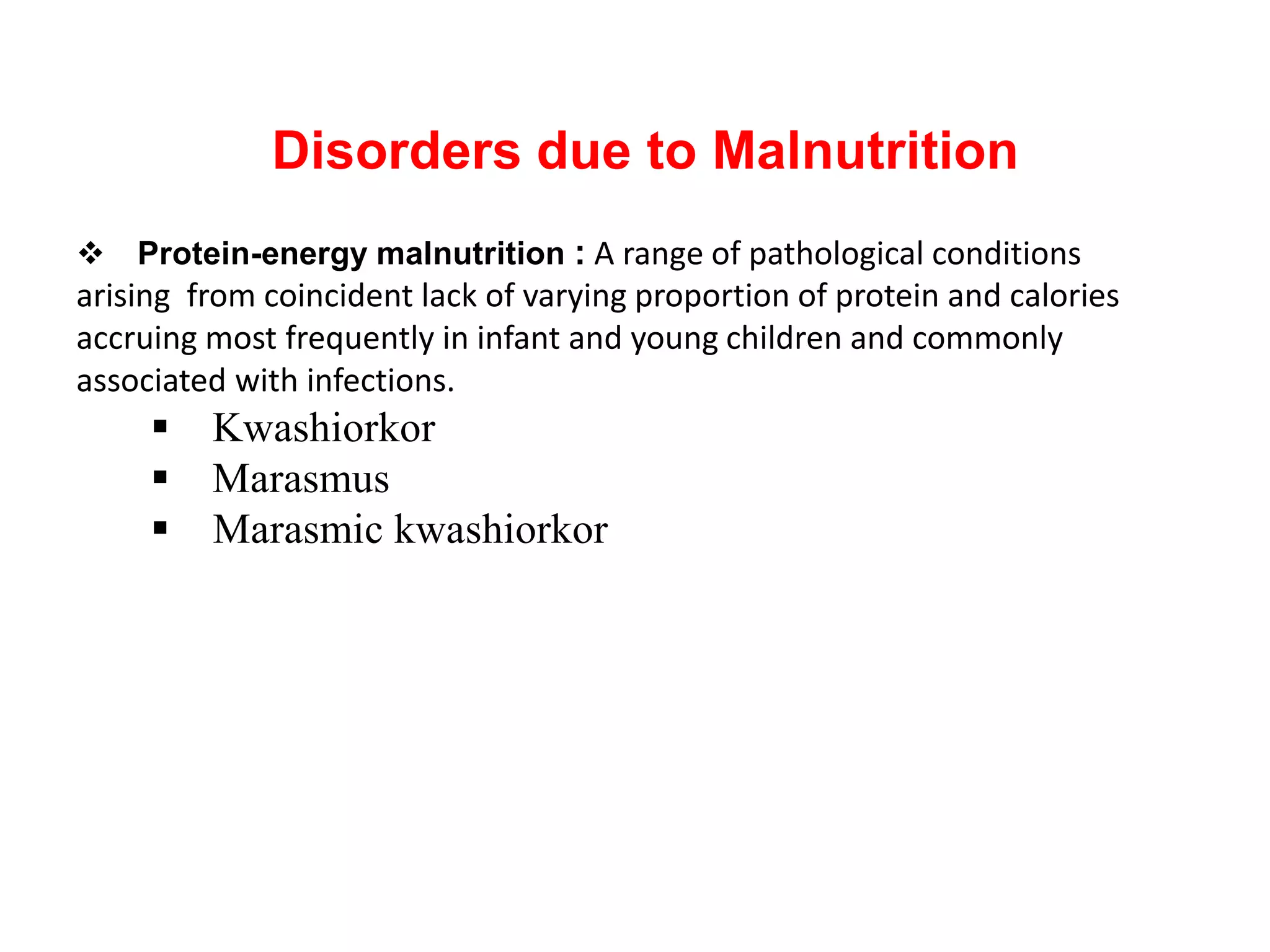 CAUSES OF MALNUTRITION IN EMERGENCIES SITUATION | PPTX