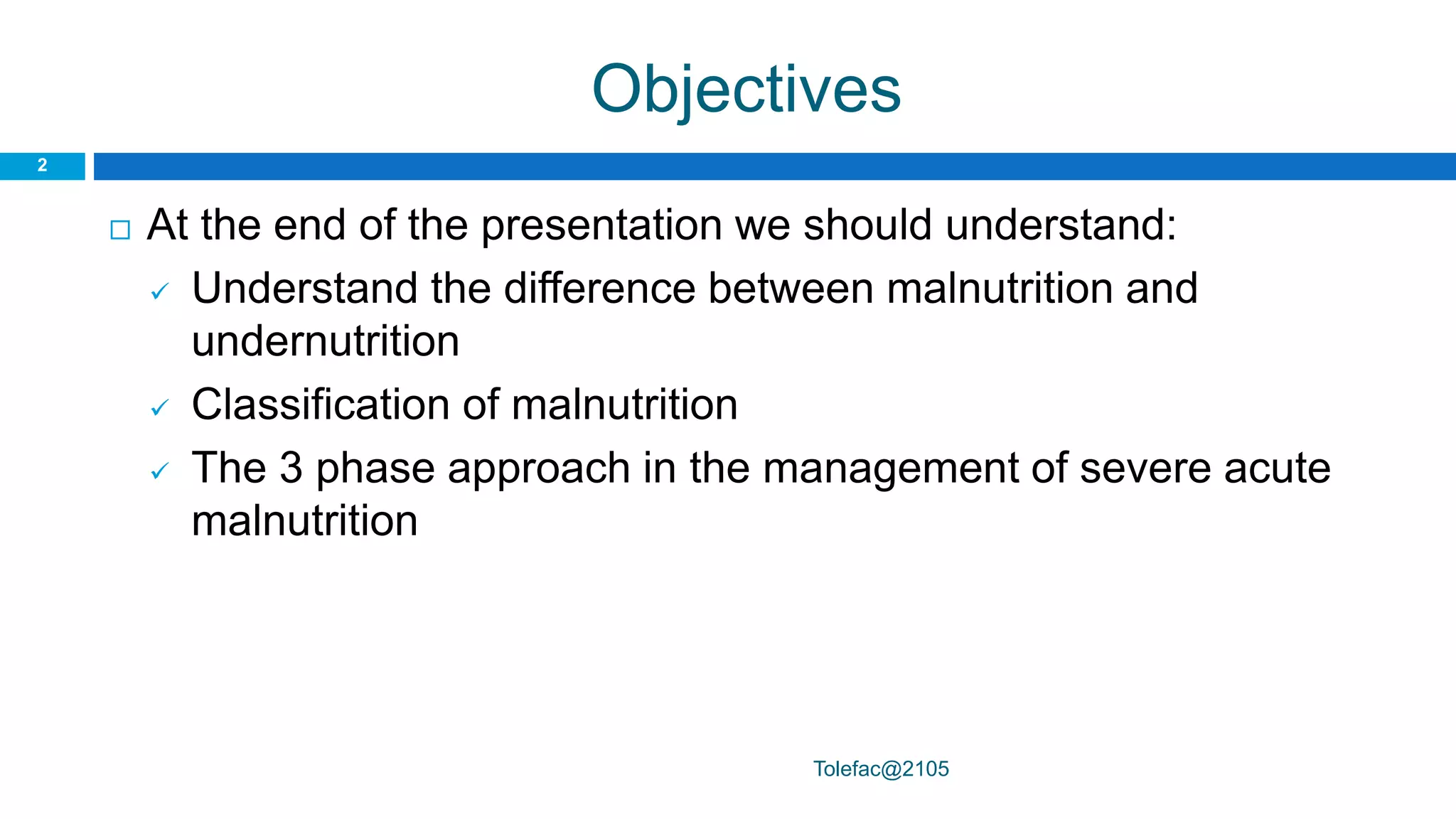 Malnutrition & Undernutrition | PPTX