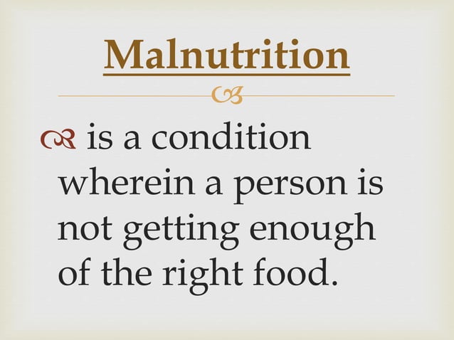 Malnutrition and Micronutrients Deficiency | PPTX | Nutrition | Healthy ...