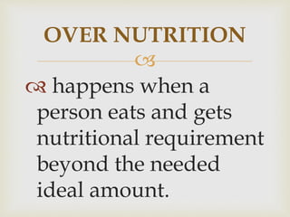 Malnutrition and Micronutrients Deficiency | PPTX